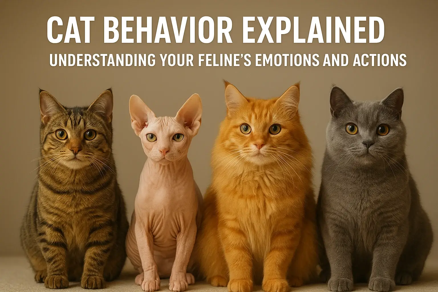 Cat Behavior Explained - Rare Pets Breeds